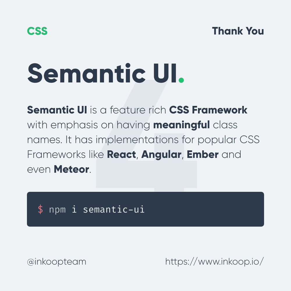 CSS Frameworks - Bootstrap alternatives